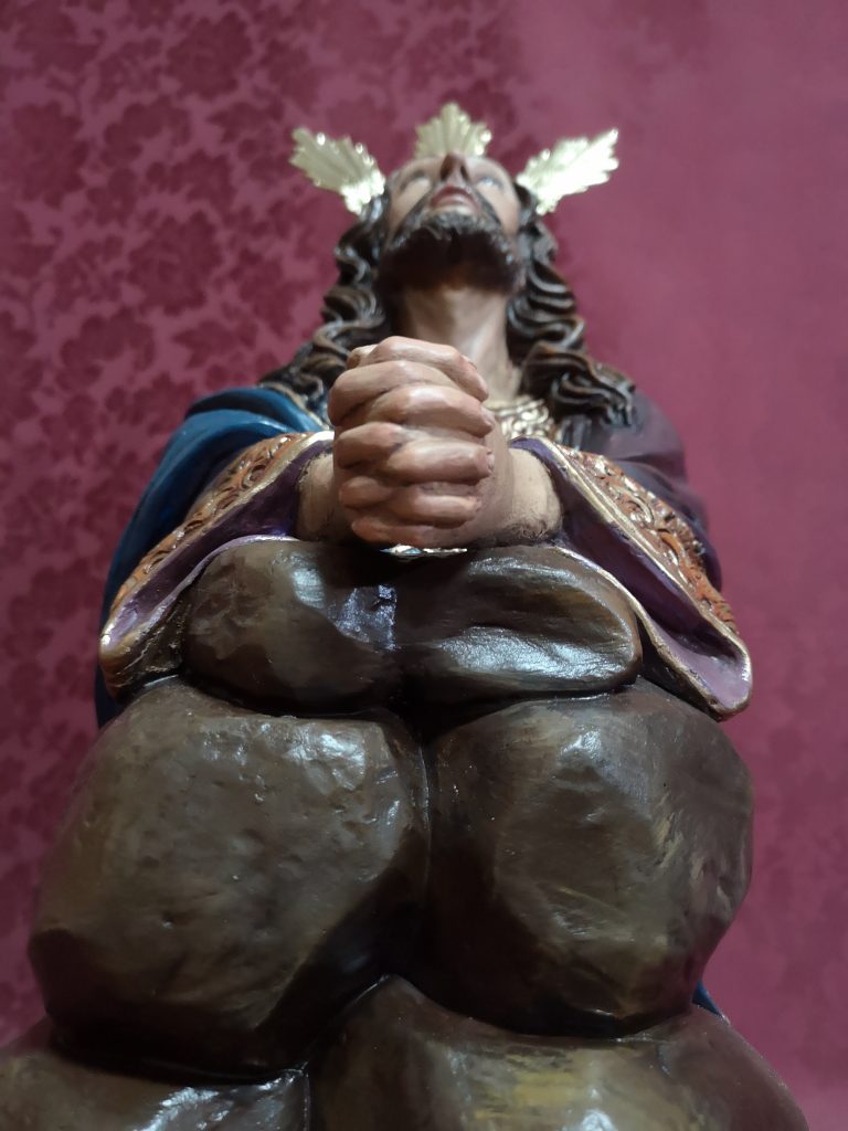 OL4001-Cristo orante replica - Arte cofrade y algo mas